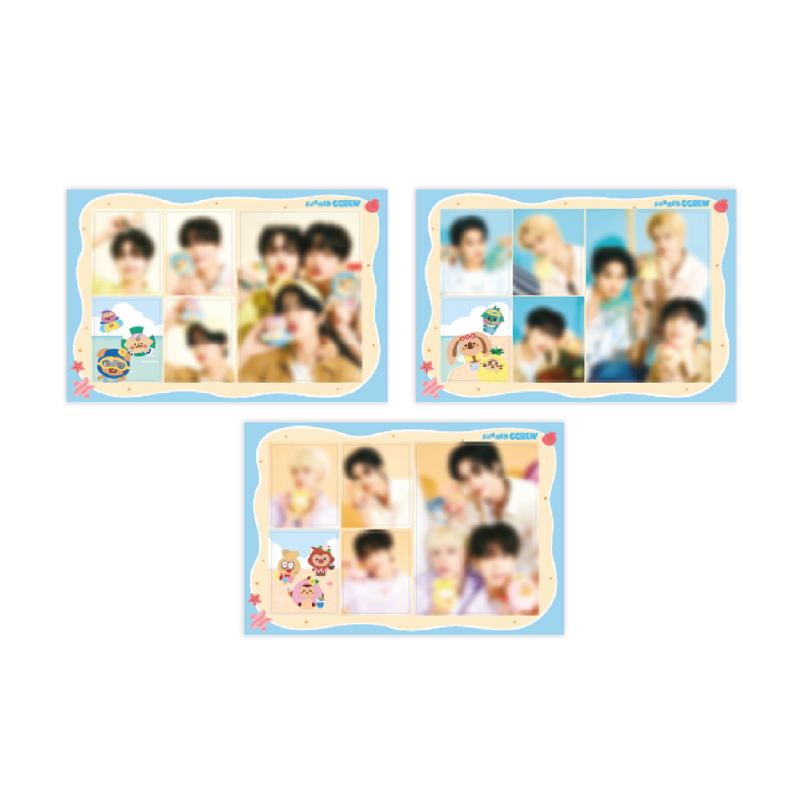 CRAVITY [SUMMER CCREW] Sticker Photo Set – KPOP2U_Unnie