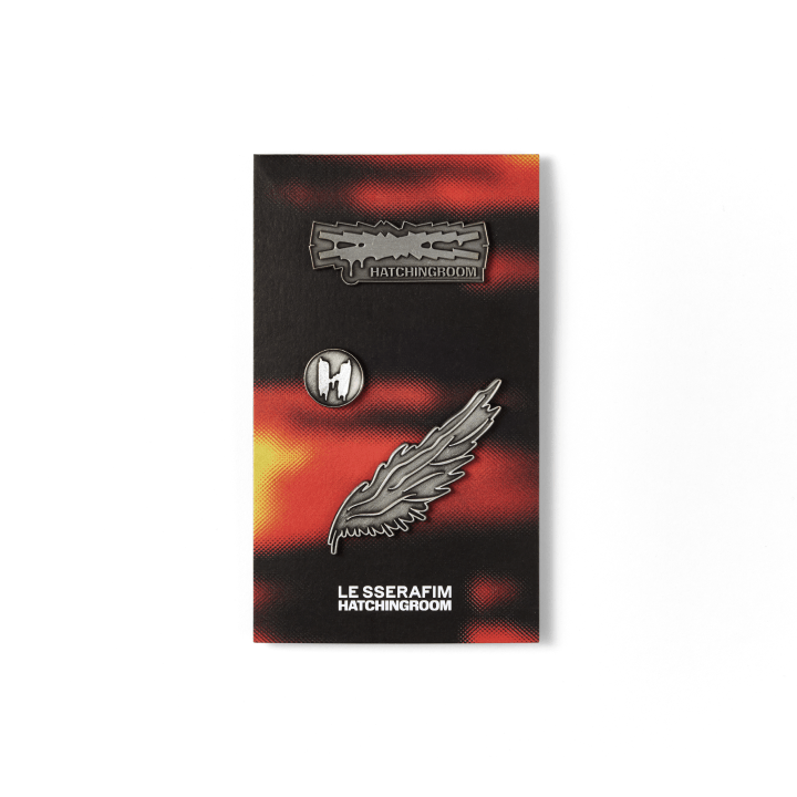 LE SSERAFIM [2025 S/S Pop Up] LSF X HATCHINGROOM Badge Set – KPOP2U_Unnie