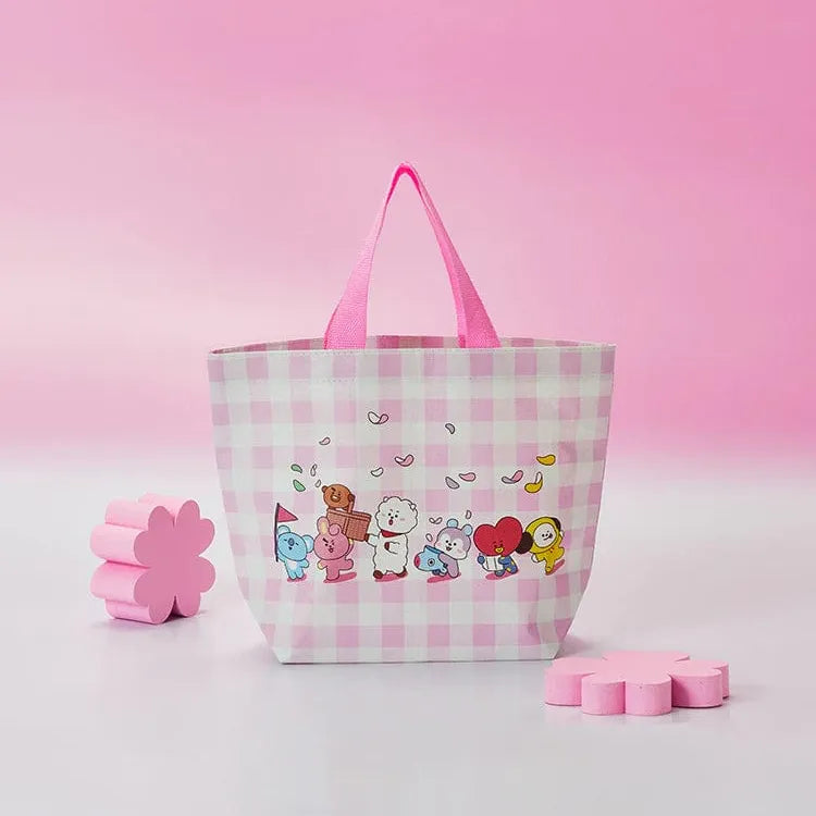 BT21 [Spring Days Cherry Blossom] Reusable Bag M – KPOP2U_Unnie