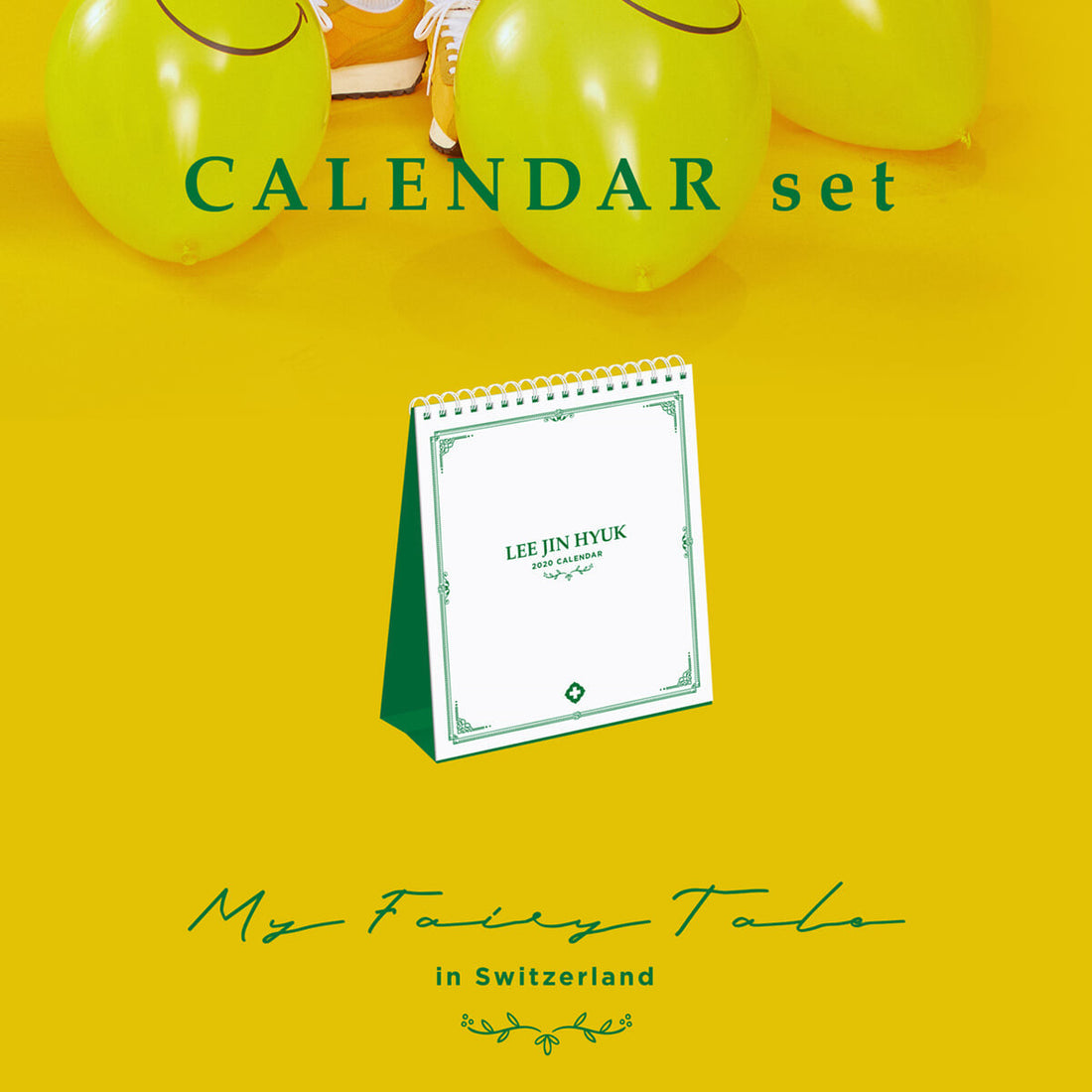 Lee Jin Hyuk Photobook : My Fairy Tale Calendar Set – KPOP2U_Unnie